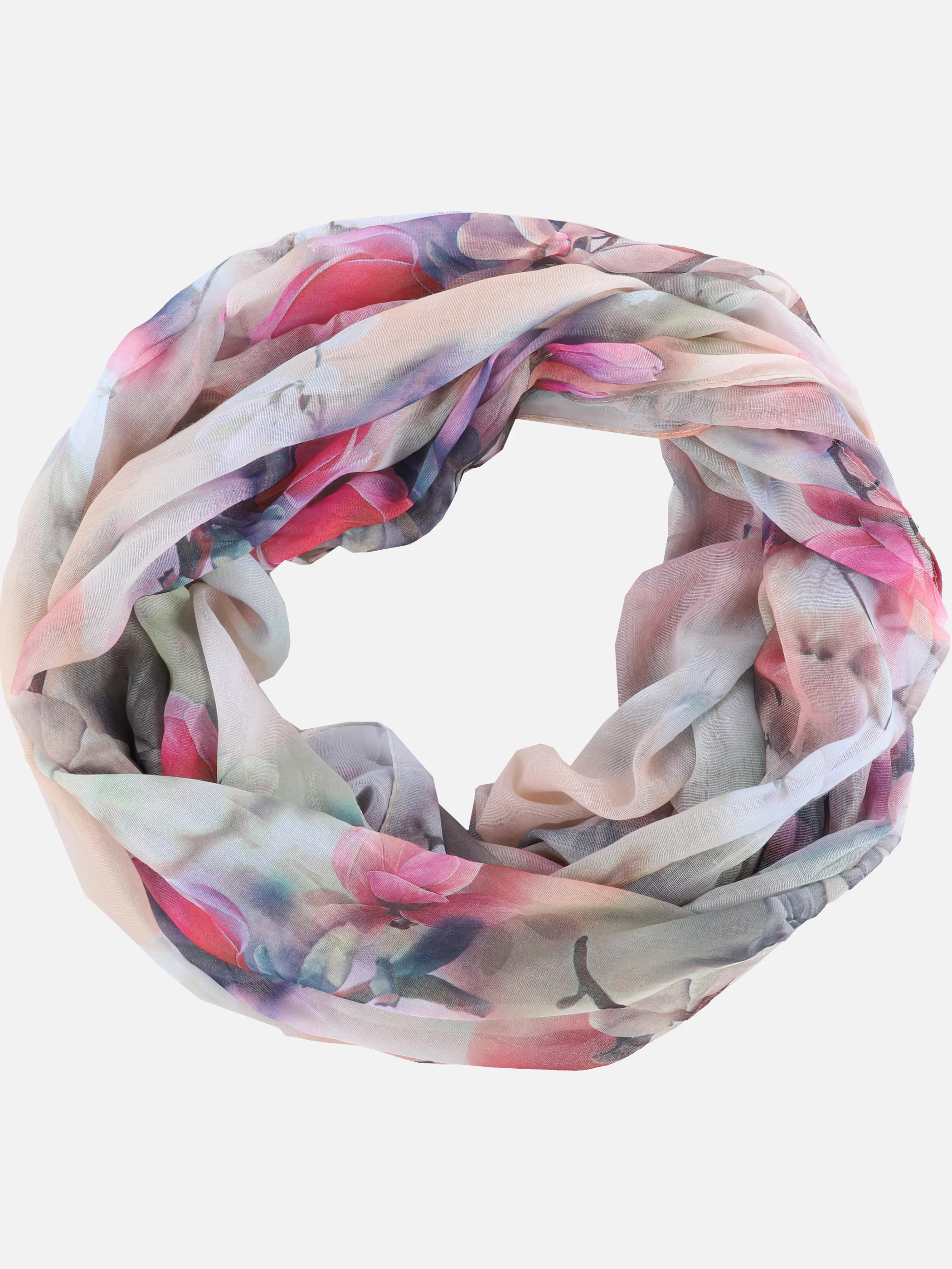 Damen Loop in Alloverprint | BEIGE | ONE SIZE | 893208-beige-1