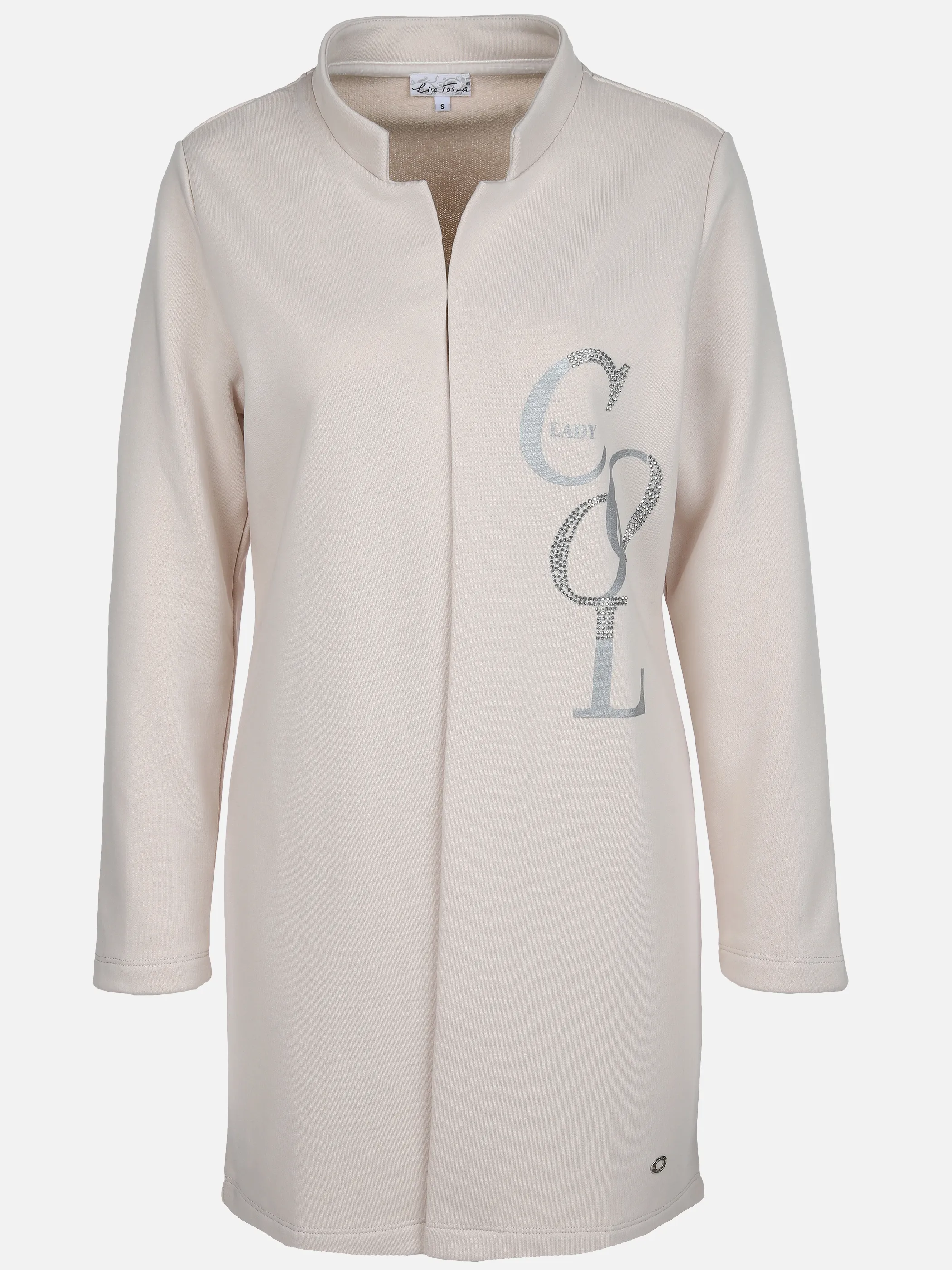 Damen Longcardigan mit Glitzerprint | MARINE | M | 893028-marine-2