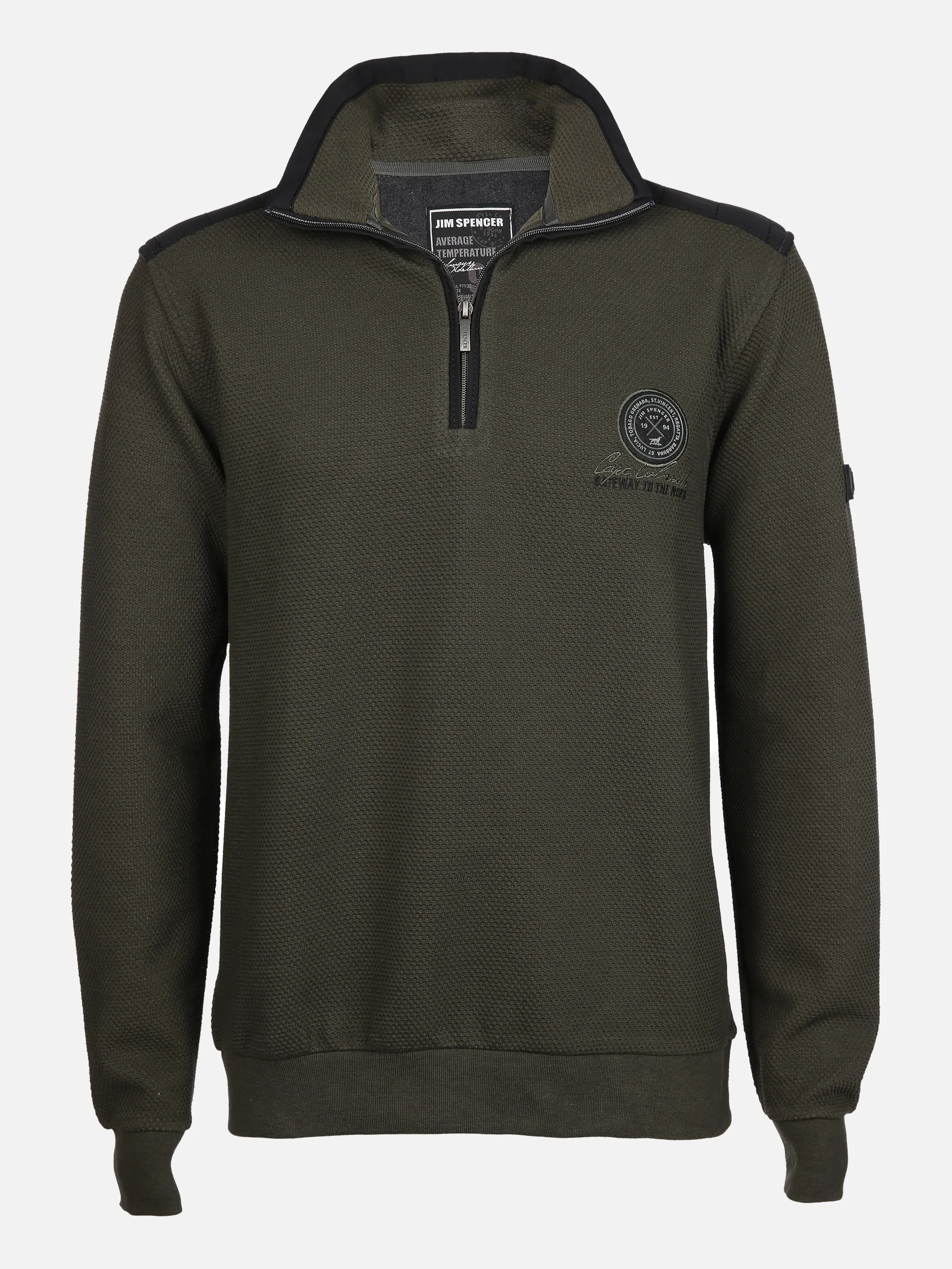 Herren Sweattroyer in Waffeloptik | OLIV MEL | XXXL | 858059-olivmel-20