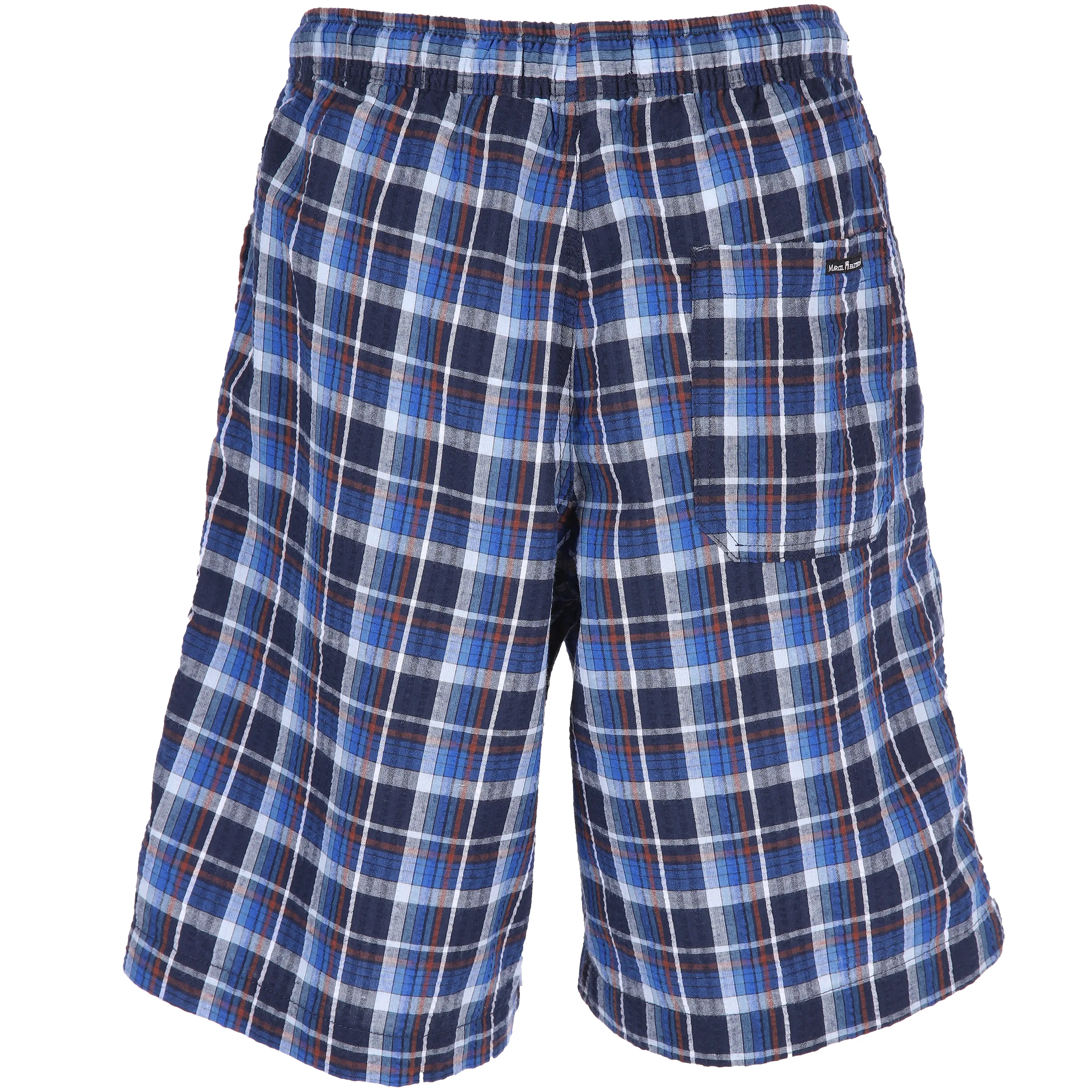 Herren Shorts in Seersucker Qualität | BLUE | noSize | 810438-blue