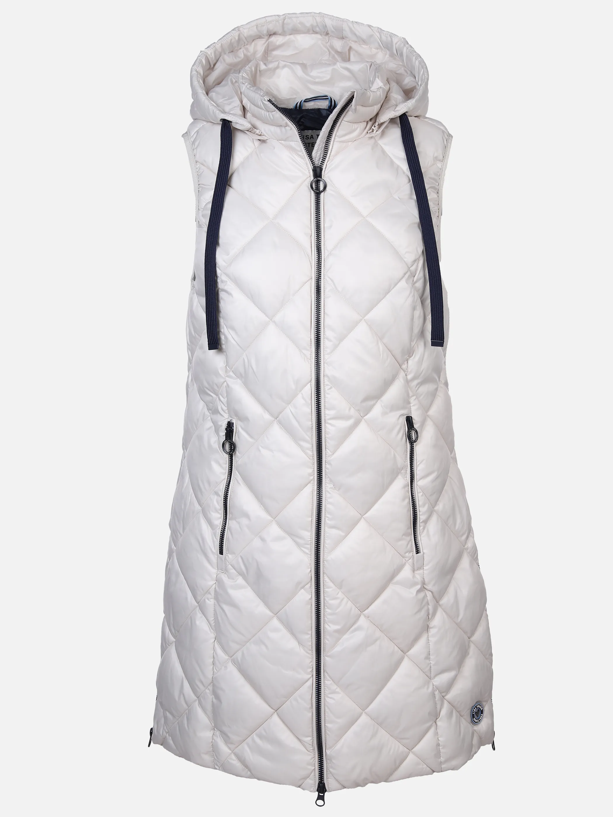 Damen Weste in langer Form | OFF WHITE | 40 | 889140-offwhite-3