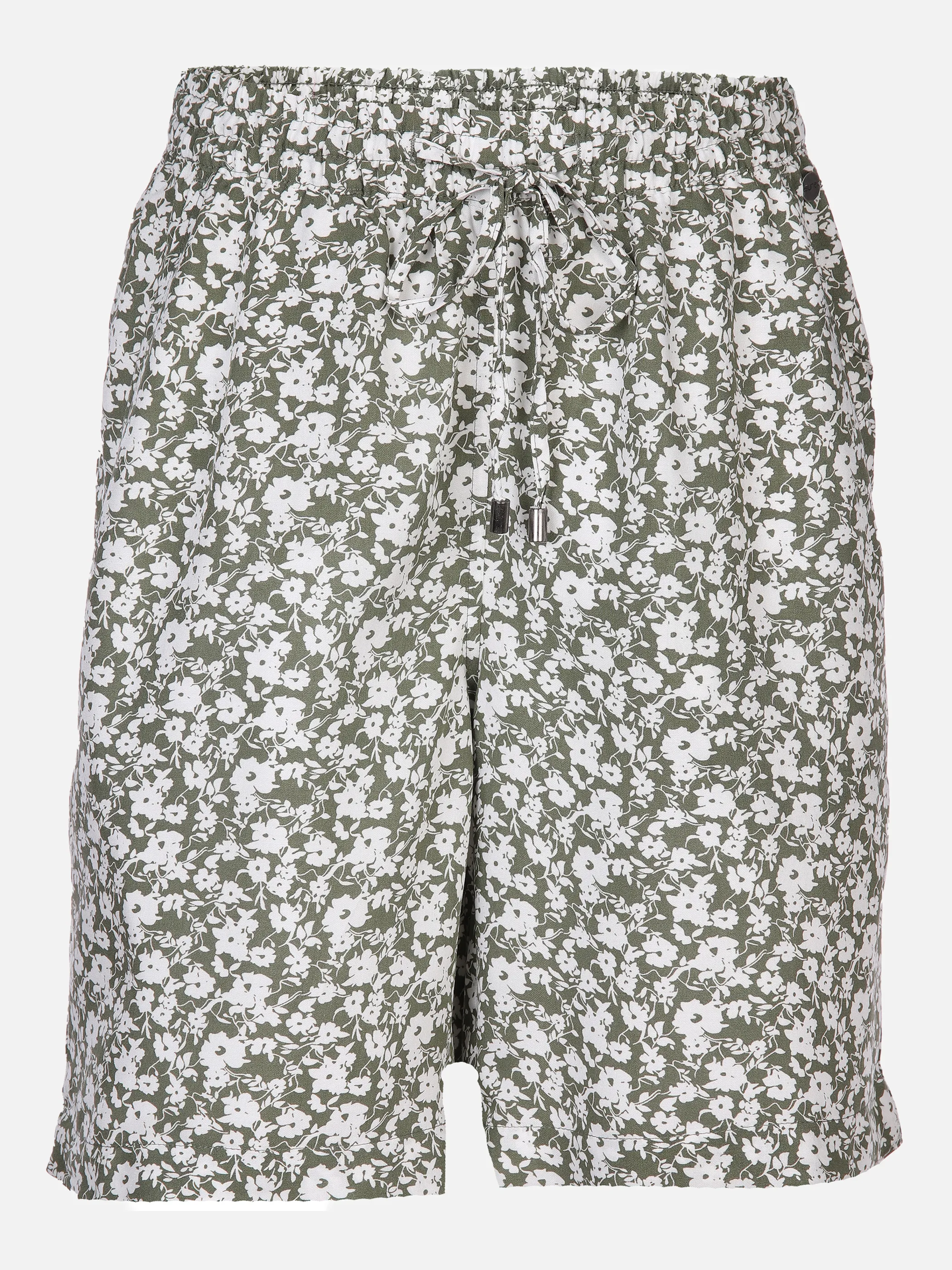 Damen Shorts in bequemer Form und Alloverprint | OLIVE/OFF | noSize ...