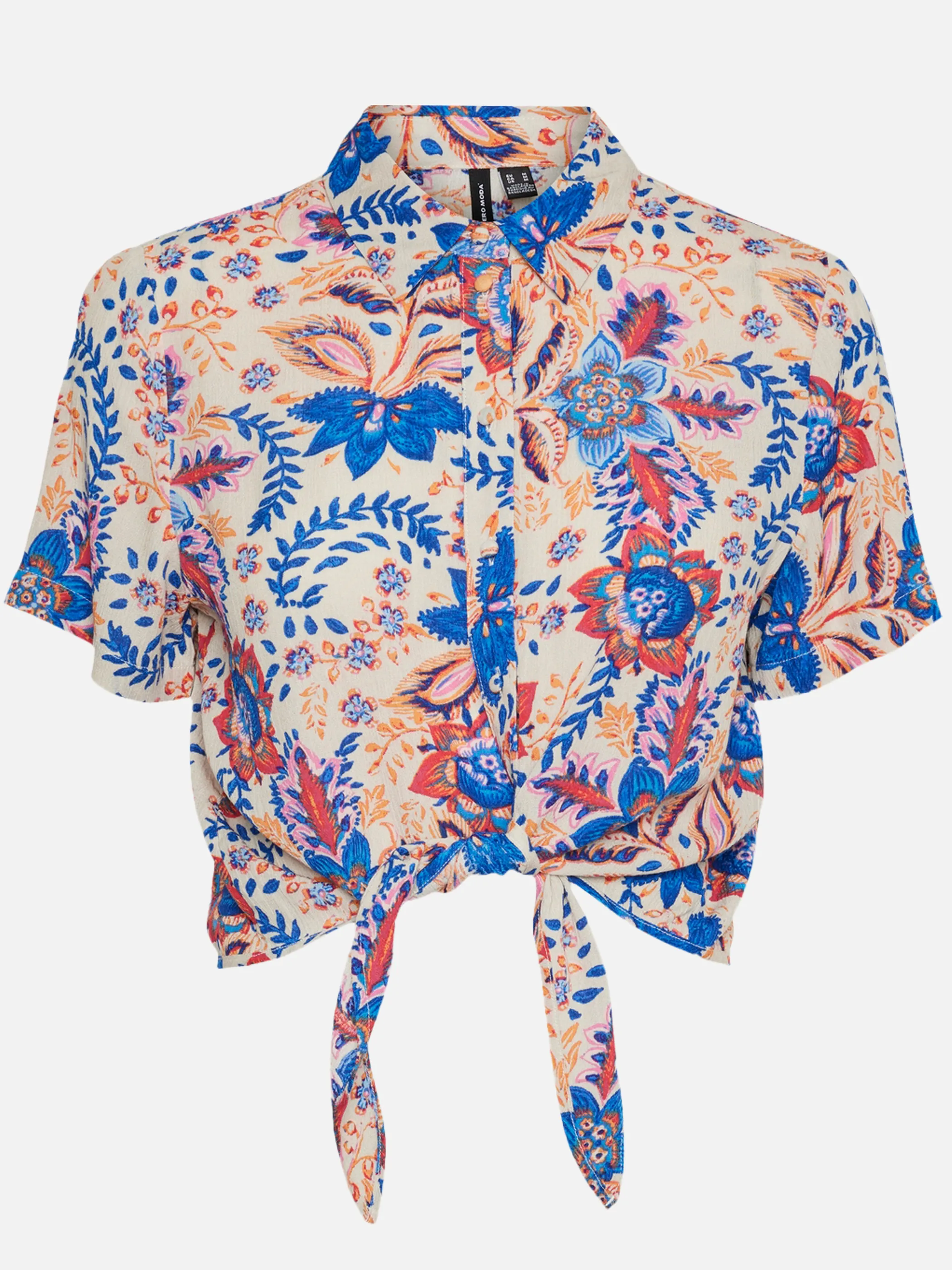 Vero Moda VMMENNY TIE SS SHIRT Bluse | S | 890791-0271875003-3