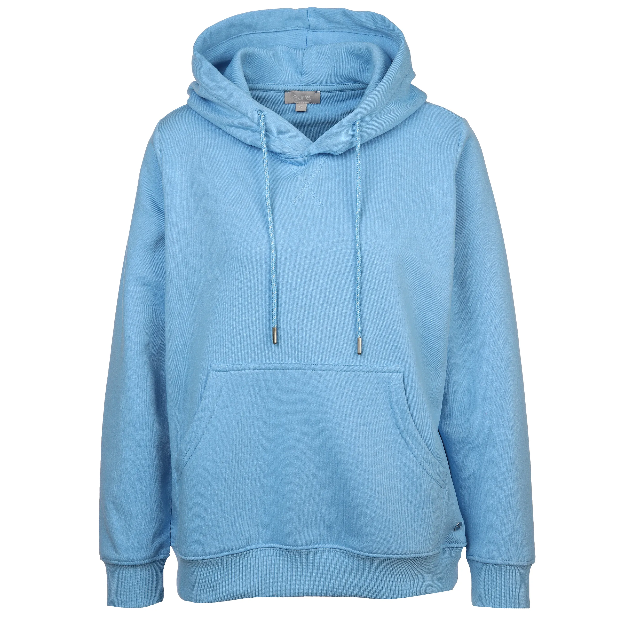 Damen Sweatshirt mit Kapuze | noSize | 880207-softblue
