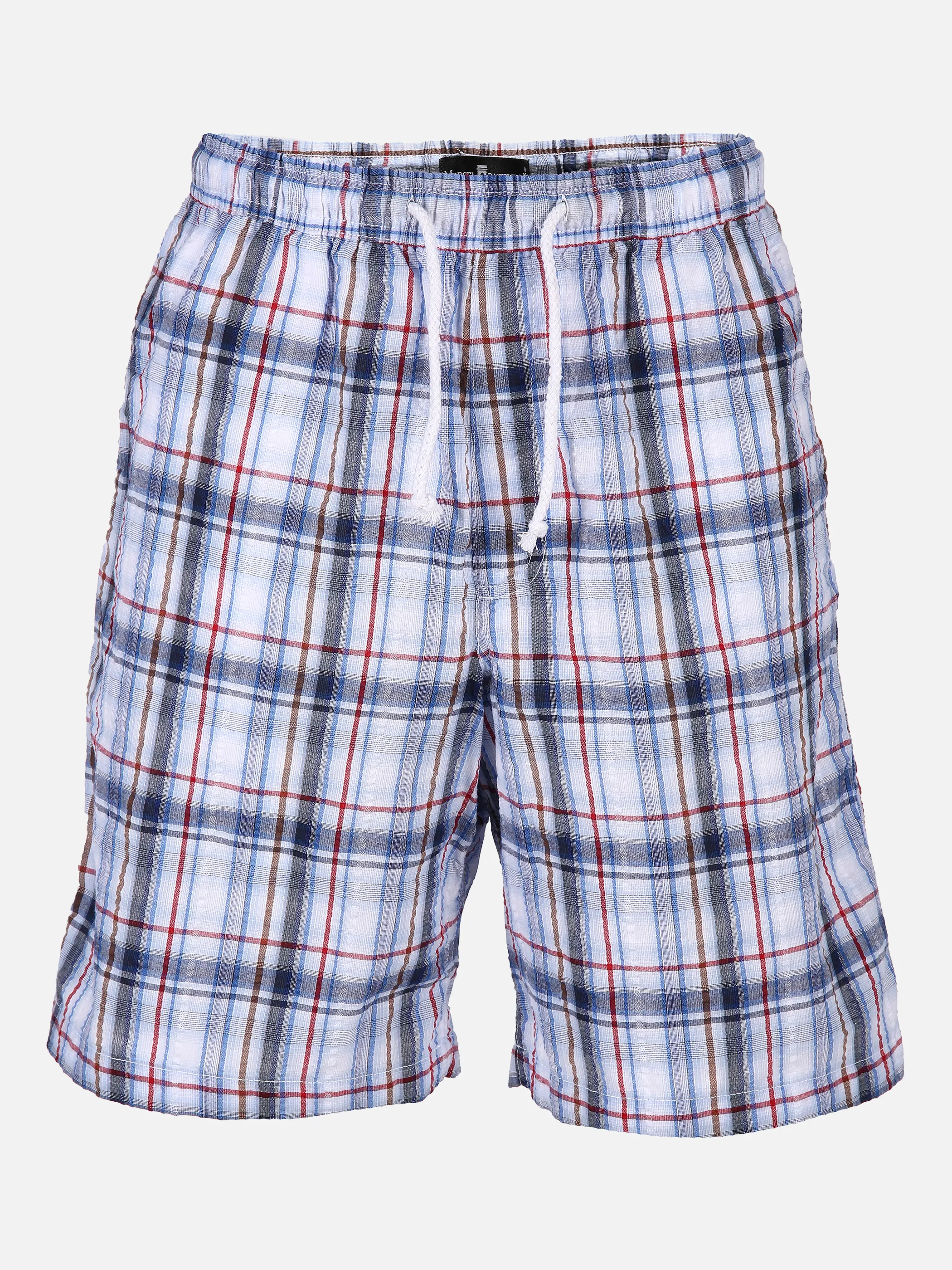 Herren Shorts in Seersucker Qualität | BLUE | noSize | 831218-blue